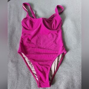 Seea | Swim | Seea Ginger Terry Hot Pink Onepiece Swimsuit Szs | Poshmark